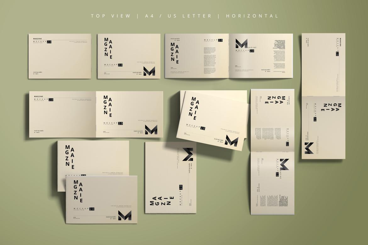 Magazine Mockup Creator Premium Free PSD Mockup Store