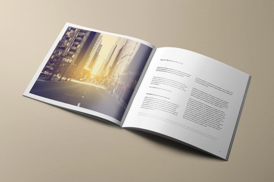 Print Editorial Mockups. Premium And Free PSD Mockup Templates