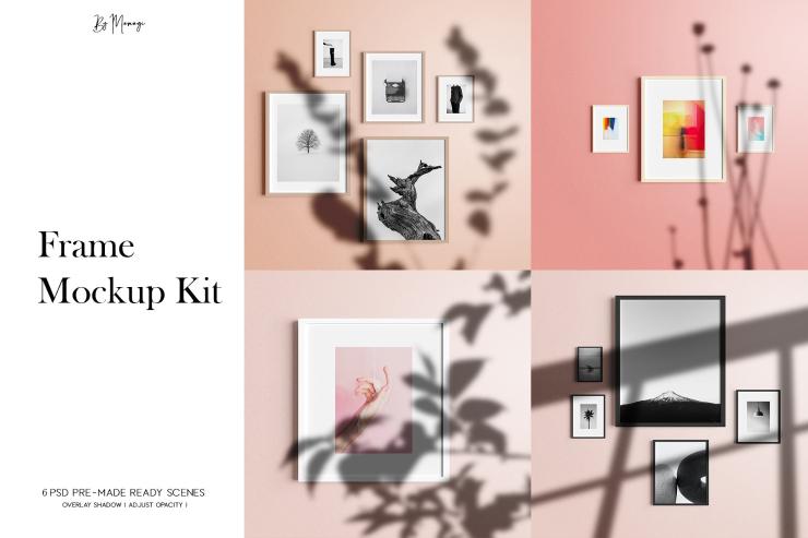Scene Creator Mockups. Premium And Free PSD Mockup Templates
