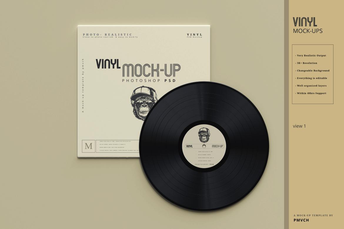 Vinyl Mockups | Premium & Free PSD Mockup Store