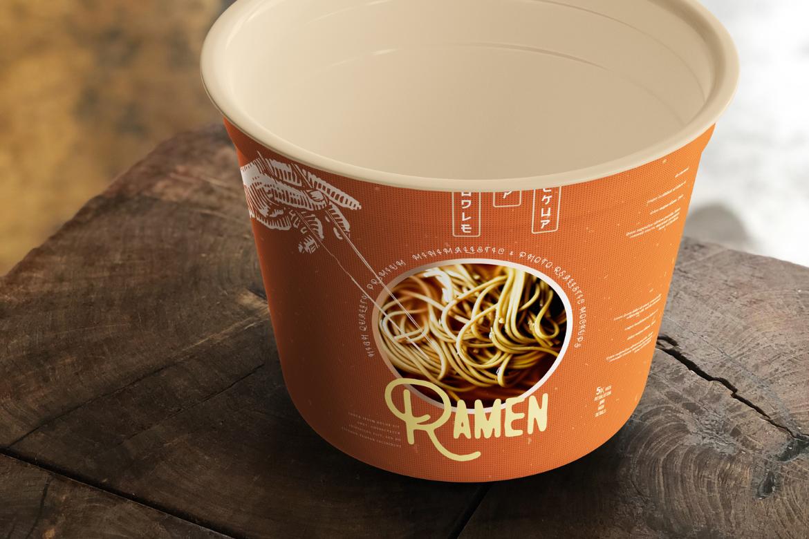 Noodle Cup Mock-ups | Premium & Free PSD Mockup Store