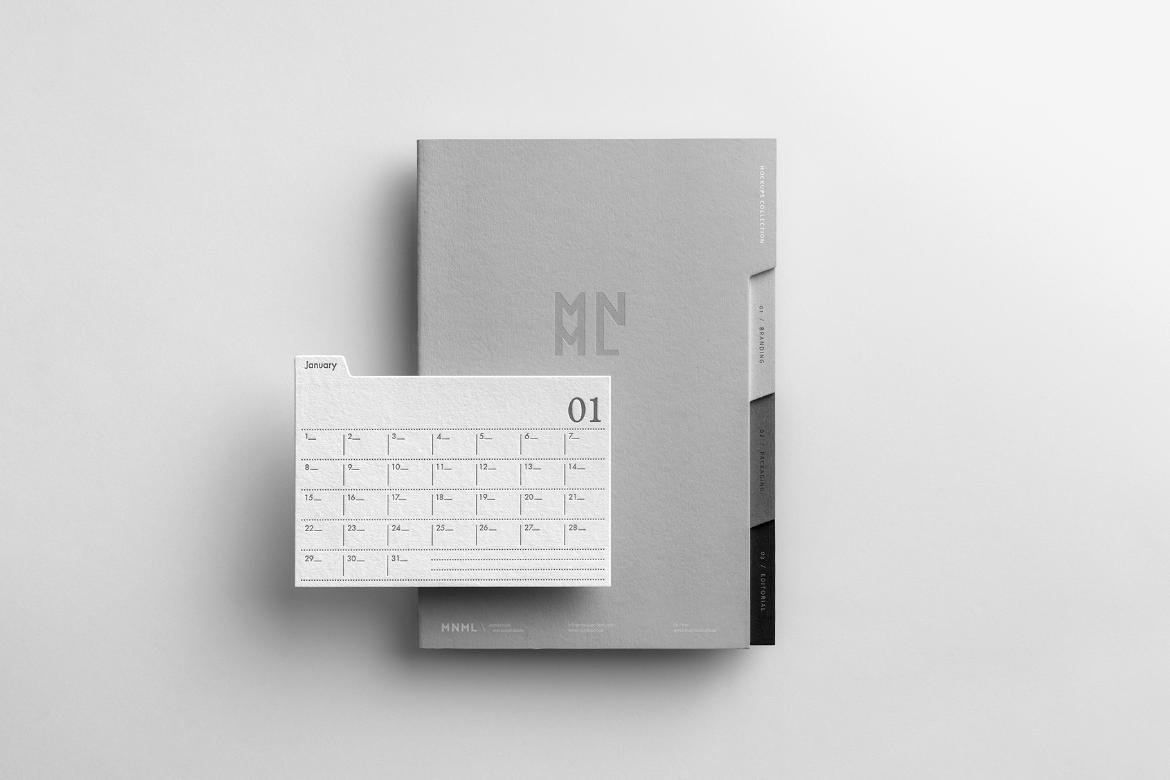 Booklet and Card Branding Mockup Scene 06 | Premium & Free PSD Mockup Store