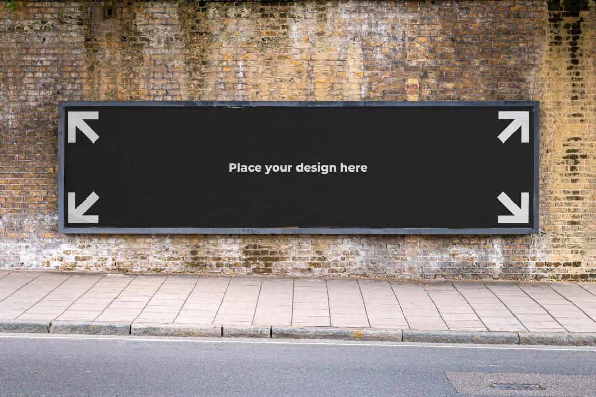 Street Poster #01 - PSD Mockup | Premium & Free PSD Mockup Store