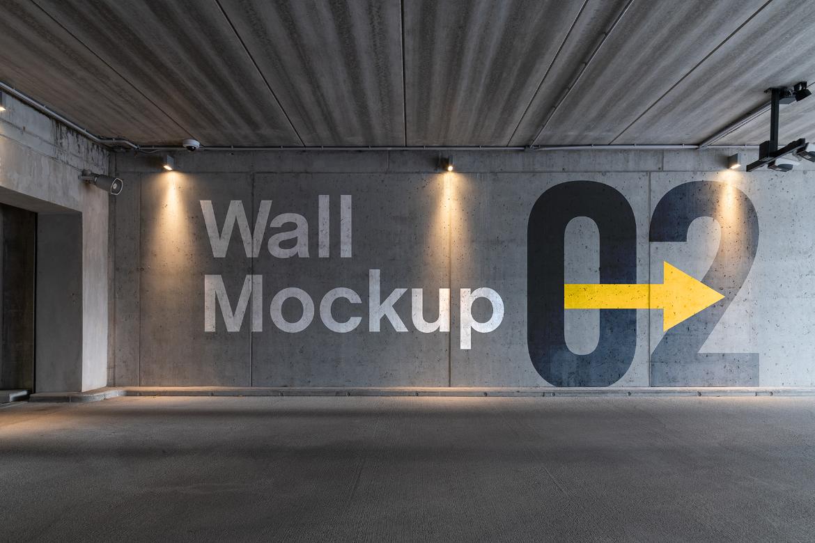 Wall Mockup Scene Raw-04-02 | Premium & Free PSD Mockup Store
