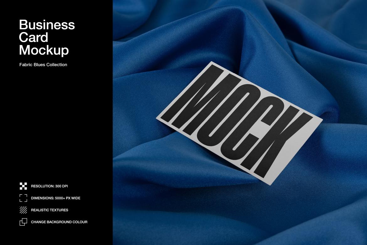 Business Card Mockup 'Cloth' | Premium & Free PSD Mockup Store