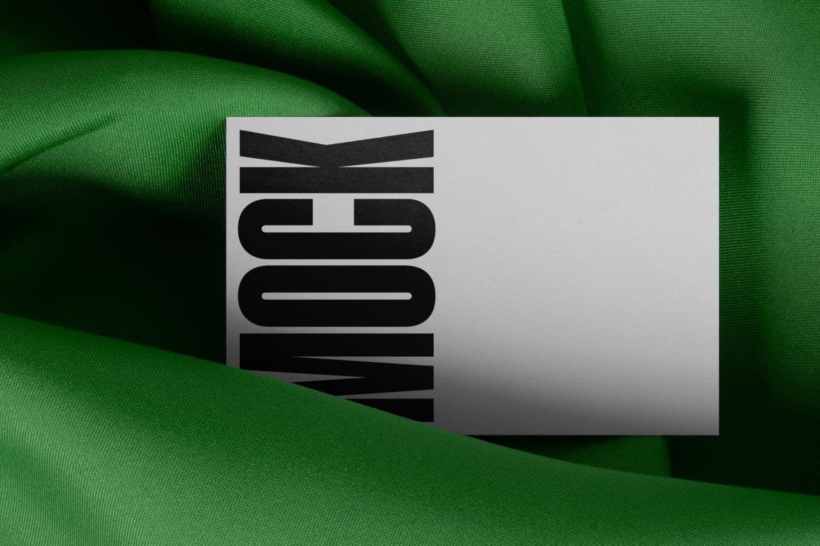 Business Card Mockup 'Cloth' | Premium & Free PSD Mockup Store