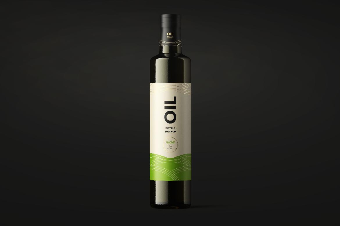 Olive Oil Bottle Mockup | Premium & Free PSD Mockup Store