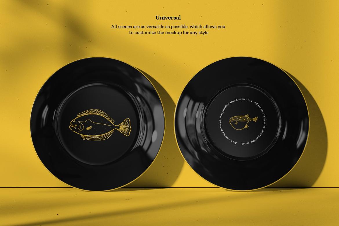 Ceramic Plates Mockups | Premium & Free PSD Mockup Store
