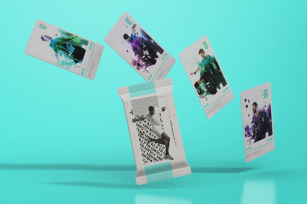 Trading Cards Mock-up | Premium & Free PSD Mockup Store