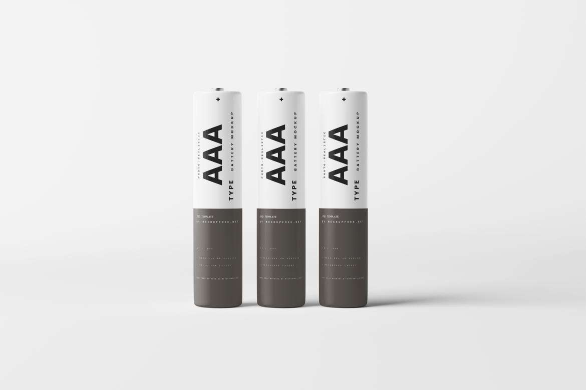 AAA Battery Mockups | Premium & Free PSD Mockup Store