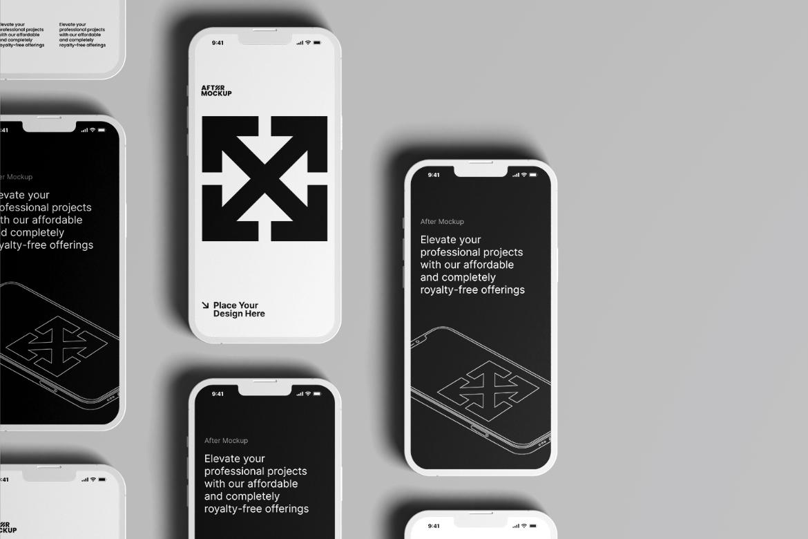 Clay iPhone Mockups | Premium & Free PSD Mockup Store