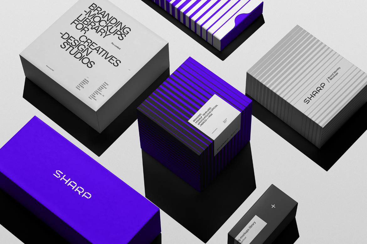 Sharp Branding Mockups Kit | Premium & Free PSD Mockup Store