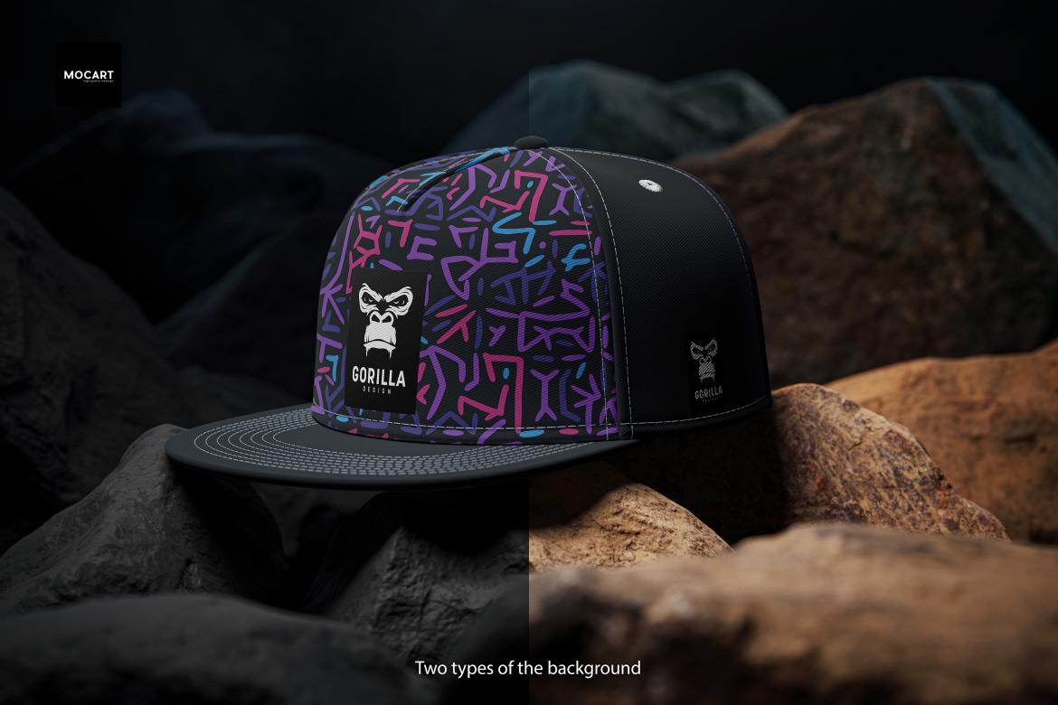 Snapback Cap Mockup v.5 | Premium & Free PSD Mockup Store