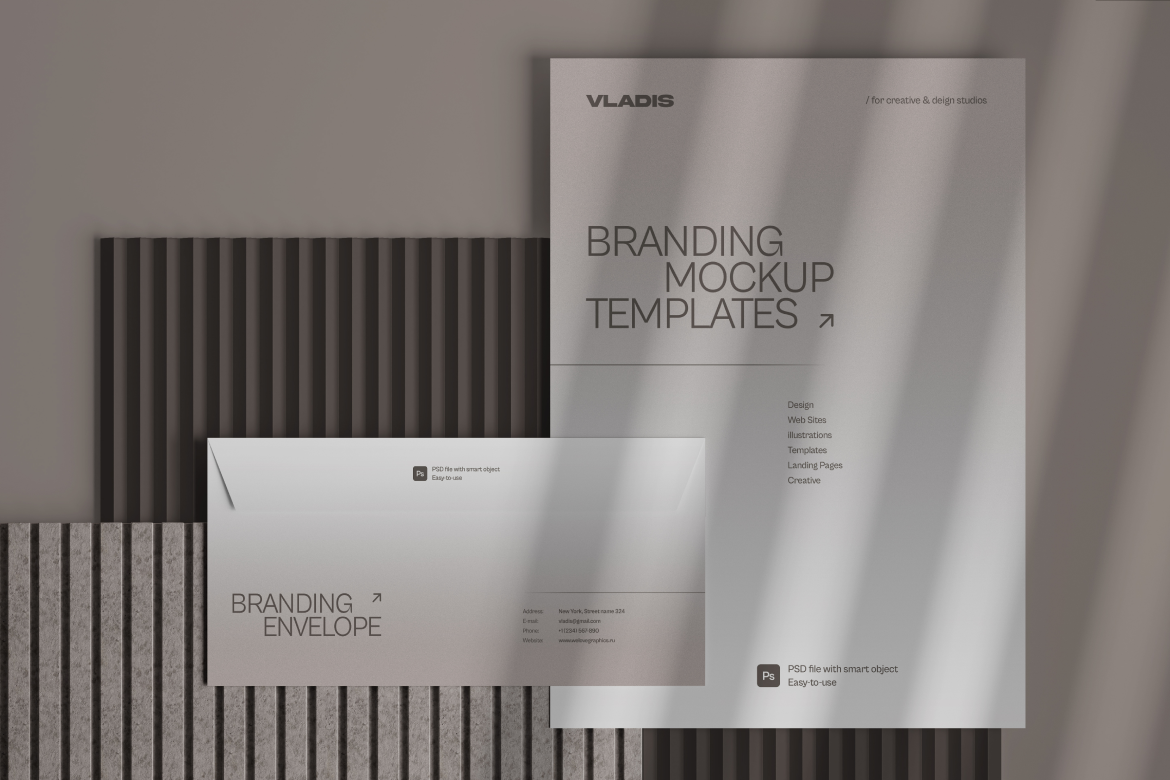Vladis Branding Mockups - Part 2 | Premium & Free PSD Mockup Store