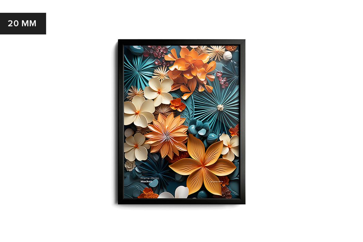 Front Portrait Frame Mockup – 12x16 In | Premium & Free PSD Mockup Store