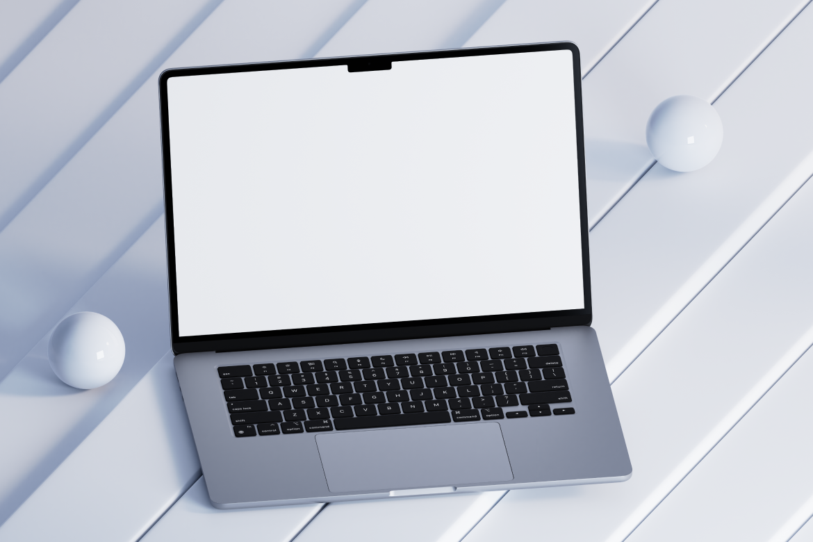 Notsy Macbook Air Mockup 5 | Premium & Free PSD Mockup Store