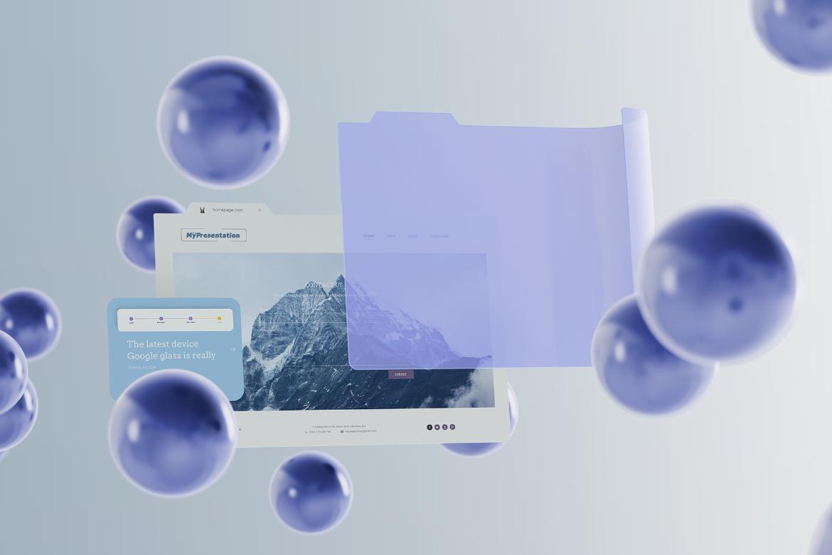 Website Presentation Mock-up | Premium & Free PSD Mockup Store