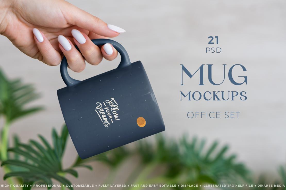 Print Editorial Mockups. Premium And Free PSD Mockup Templates