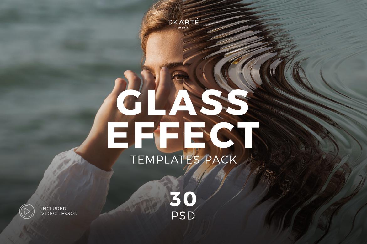Glass Refraction Effects | Premium & Free PSD Mockup Store