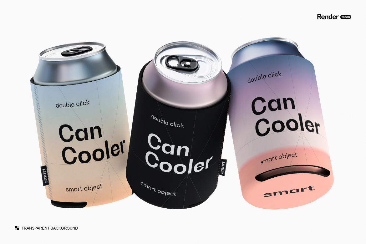 Can Cooler Mockup | Premium & Free PSD Mockup Store