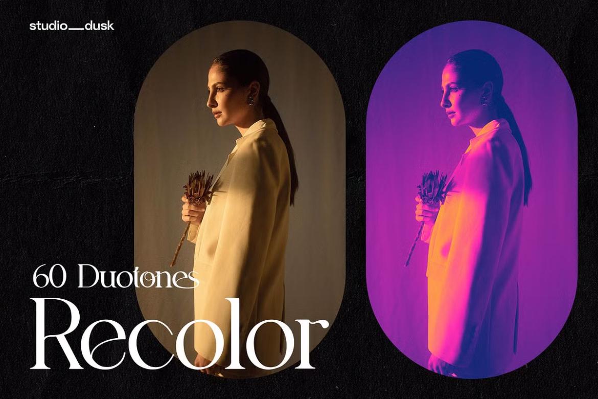 Recolor Duotones | Premium & Free PSD Mockup Store