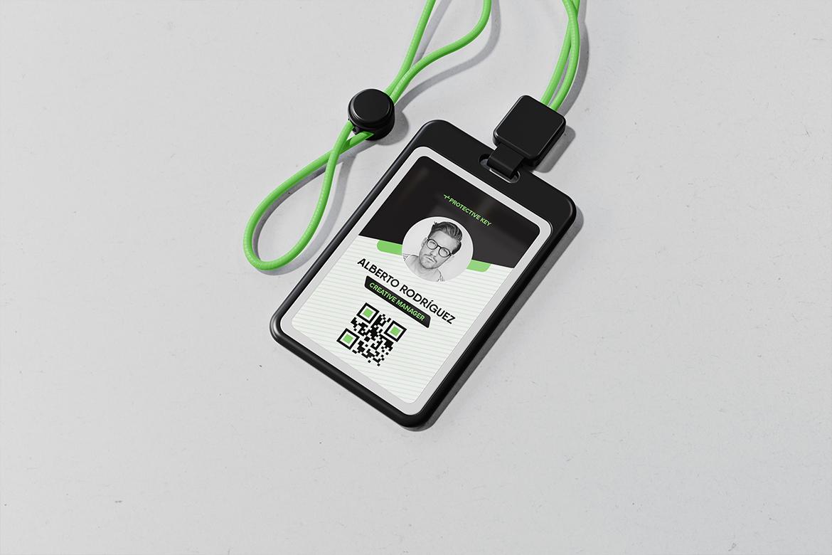 Strap ID Card Holder Mockup | Premium & Free PSD Mockup Store