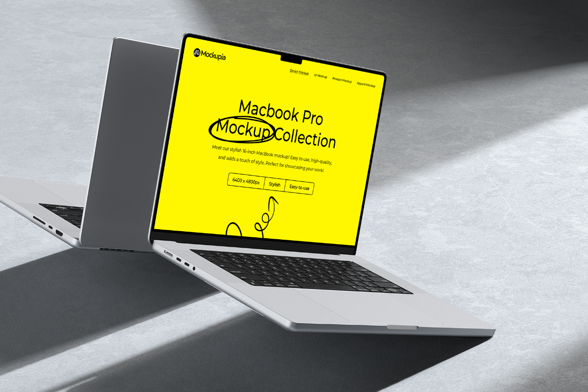 Prime - MacBook Pro Mockup Collection | Premium & Free PSD Mockup Store