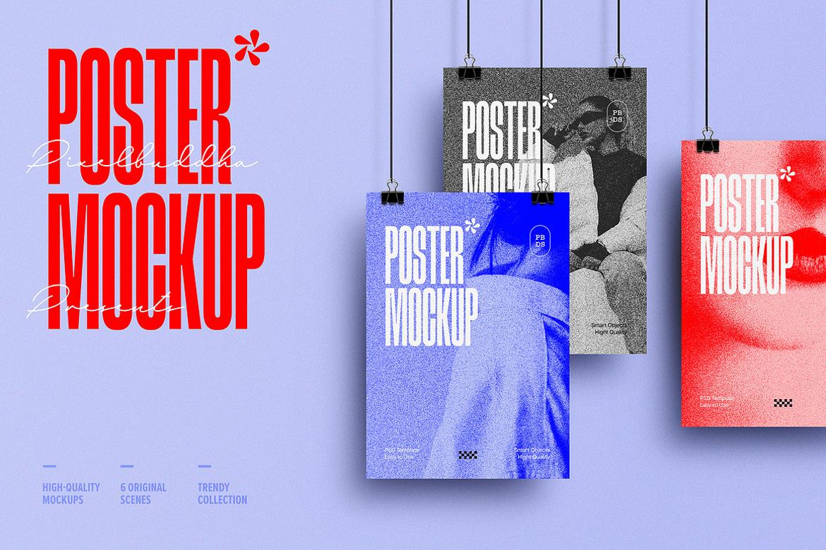 Poster Mockups Collection | Premium & Free PSD Mockup Store