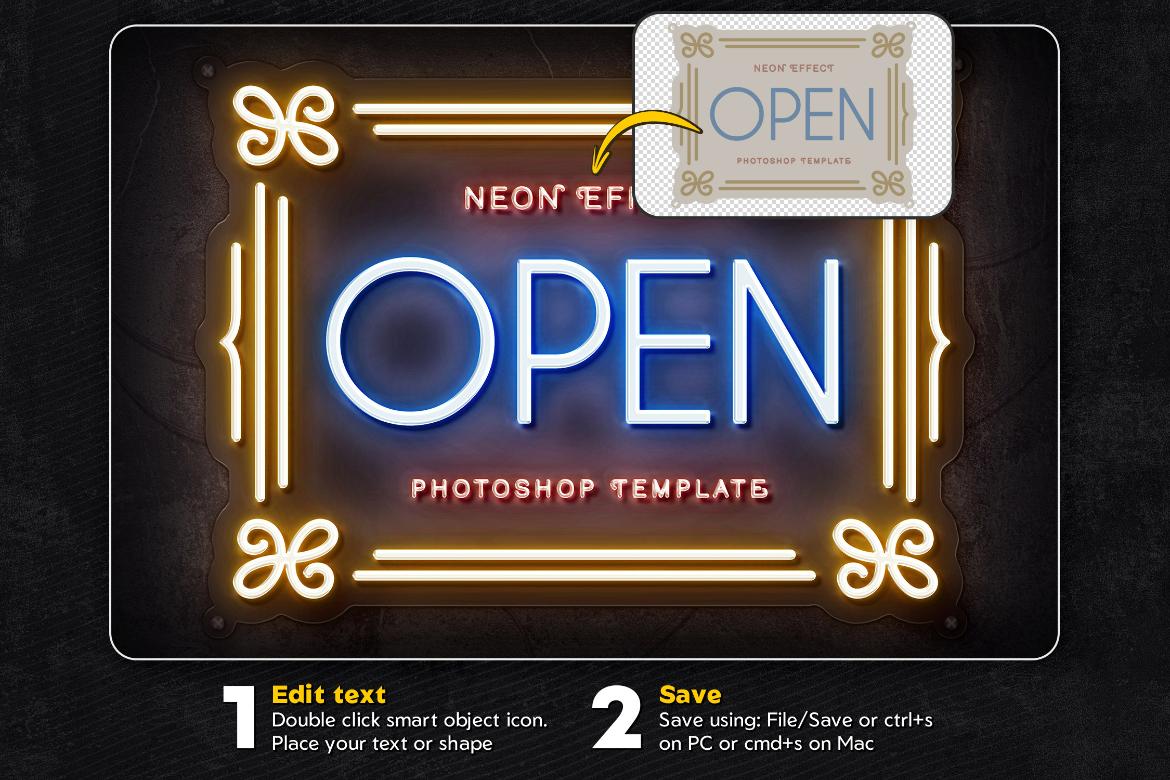 Neon Logo Mockups | Premium & Free PSD Mockup Store