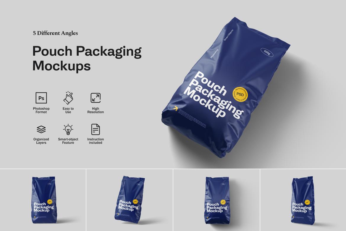 Pouch Packaging Mockups | Premium & Free PSD Mockup Store