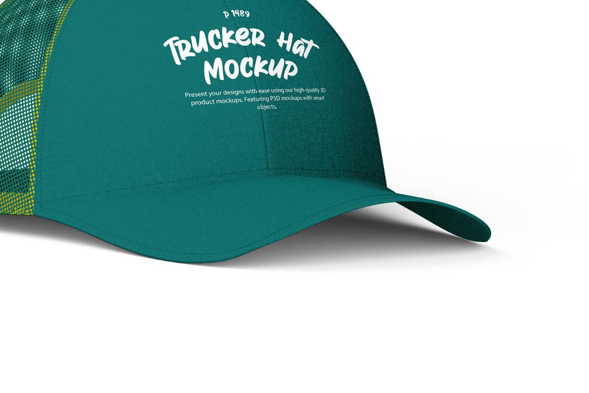 Trucker Cap Mockup | Premium & Free PSD Mockup Store