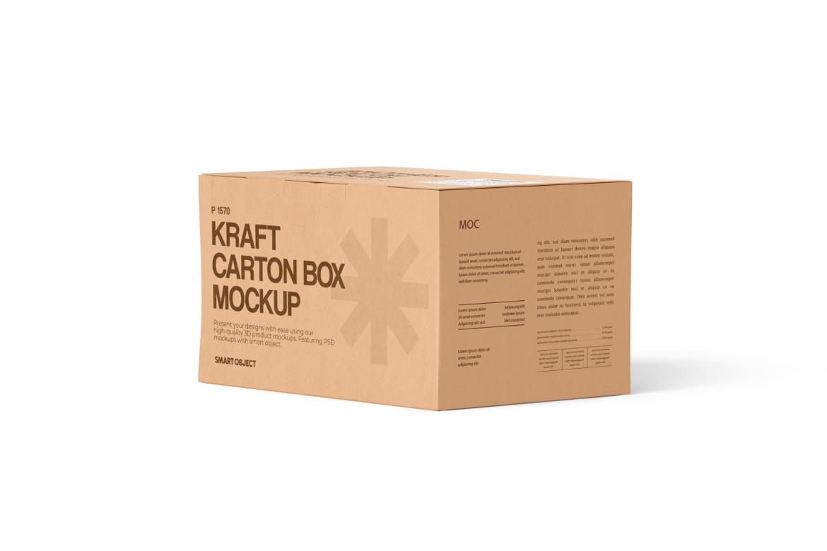 Carton Box Mockup | Premium & Free PSD Mockup Store