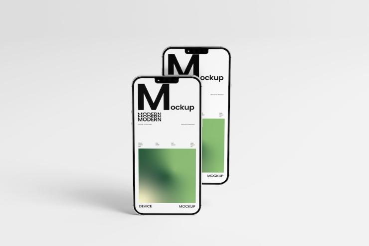 Mobile Mockups. Premium And Free PSD Mockup Templates