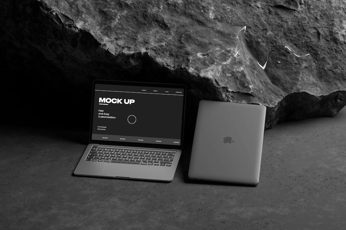 Professional Laptop Mockup for Designs | Premium & Free PSD Mockup Store