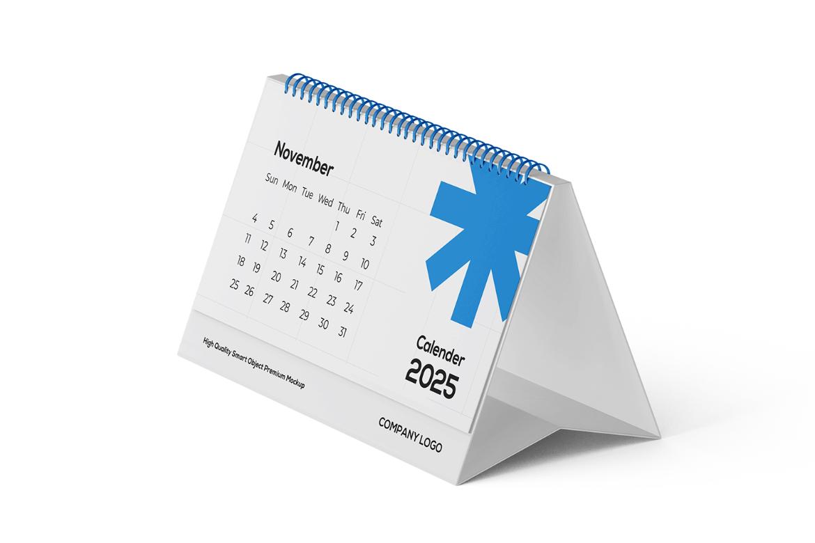 Spiral Desk Calendar Mockup | Premium & Free PSD Mockup Store